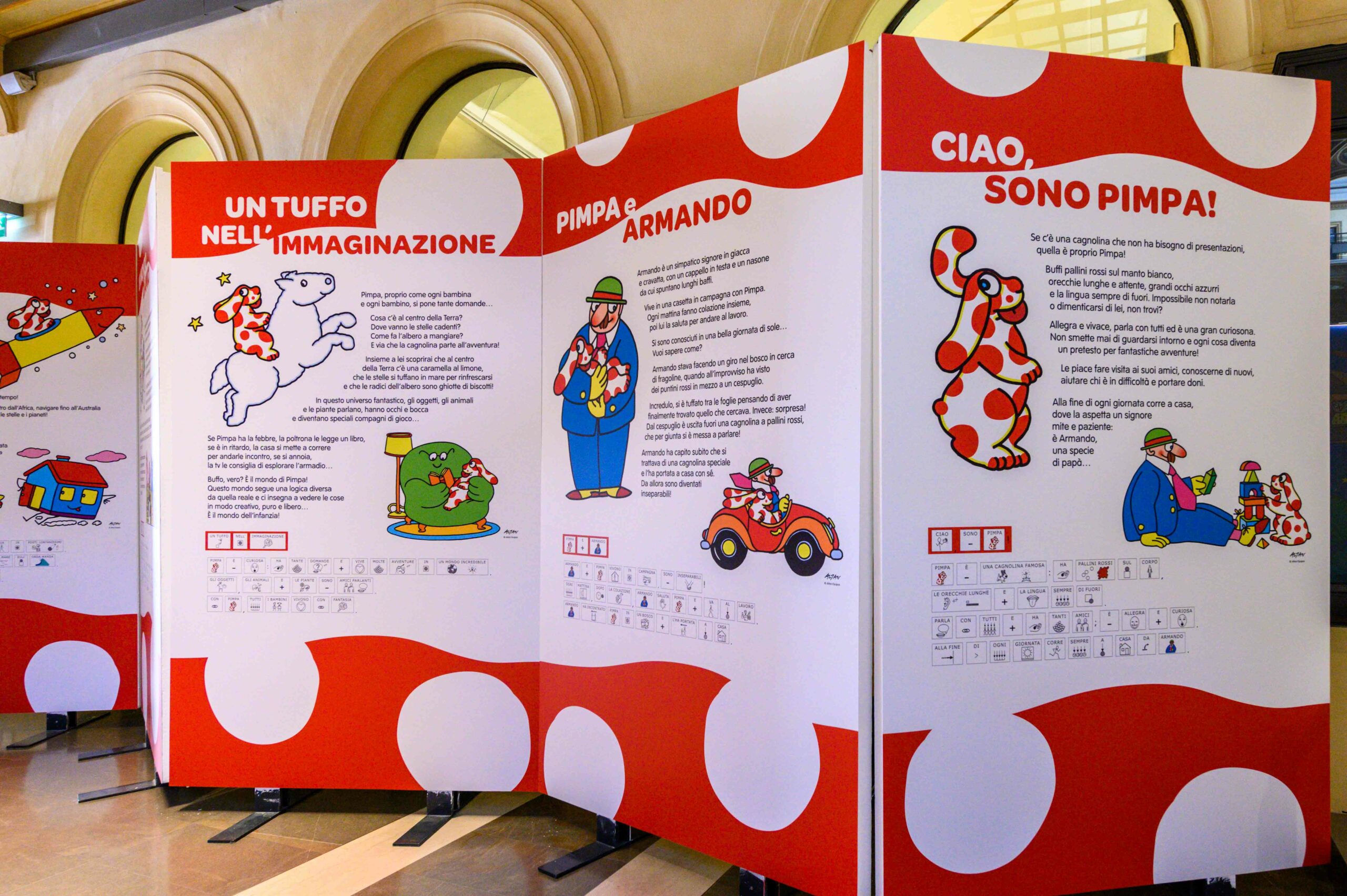 Pimpa e la CAA: una mostra accessibile a tutti per festeggiare i suoi ...